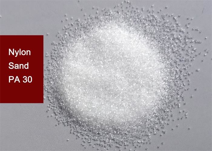 Plastikmedien des PA-Polyamid-Nylon-6, die für PWB sandstrahlt ...