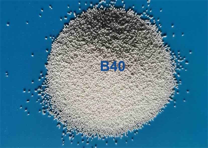 Eisen-freies Zirkoniumdioxid bördelt die abschleifenden Medien, die B40 ...